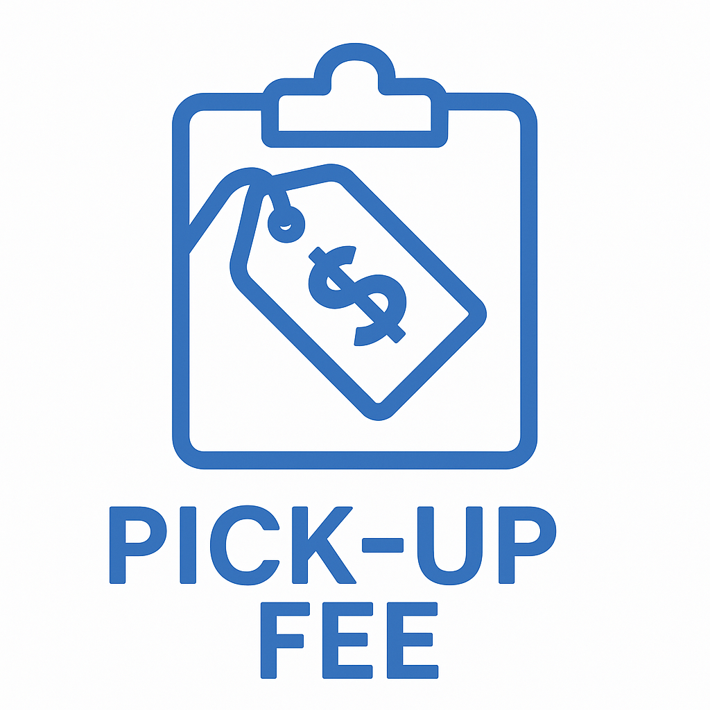 Pick-up Handling Fee — The Skylight Warehouse